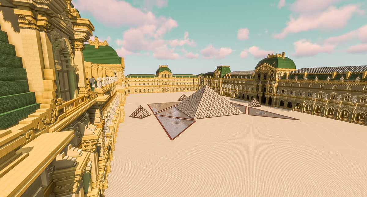 Varuna - Professional Minecraft Builders & Developers - The Louvre