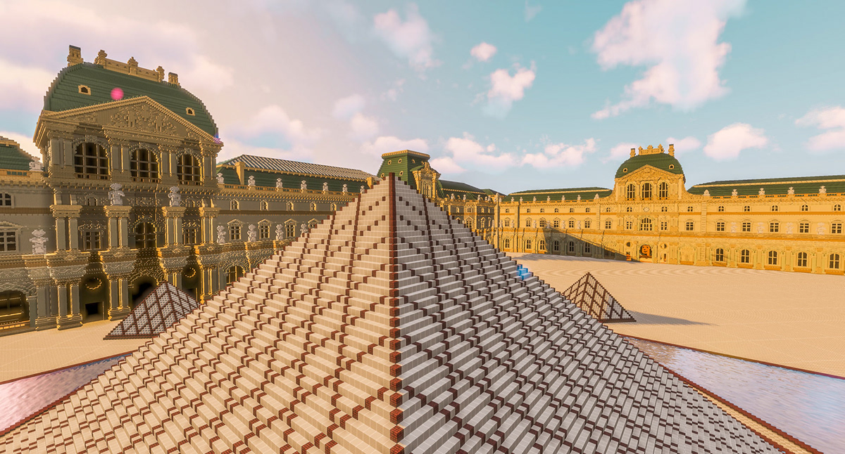 Varuna - Professional Minecraft Builders & Developers - The Louvre