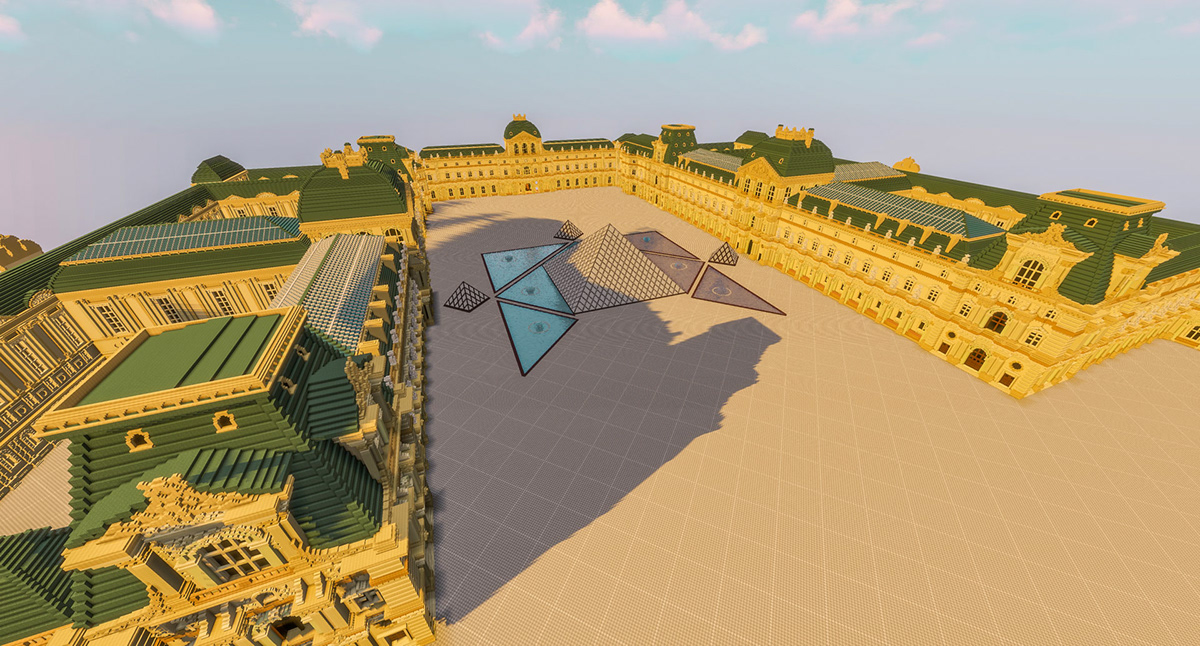Varuna - Professional Minecraft Builders & Developers - The Louvre
