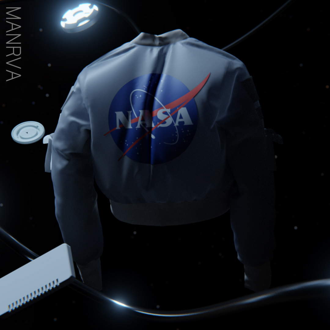 Juliah Champion - Digital Fashion NASA Jacket