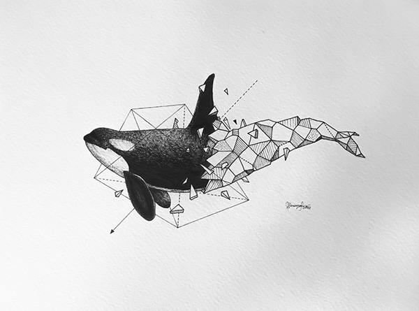 Kerby Rosanes : Illustrator : Portfolio - Geometric Beasts