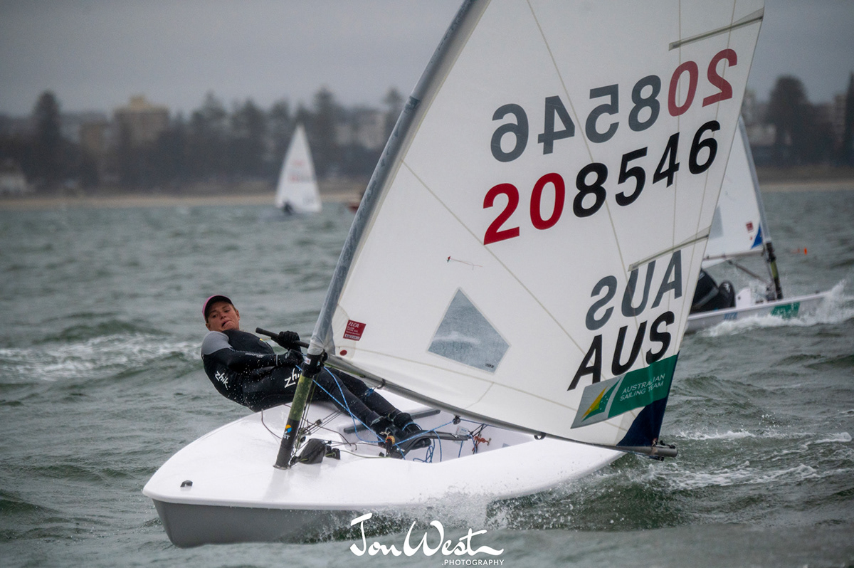 Jon West Photography - ILCA 2023 Oceania & AUS Championships Day Three