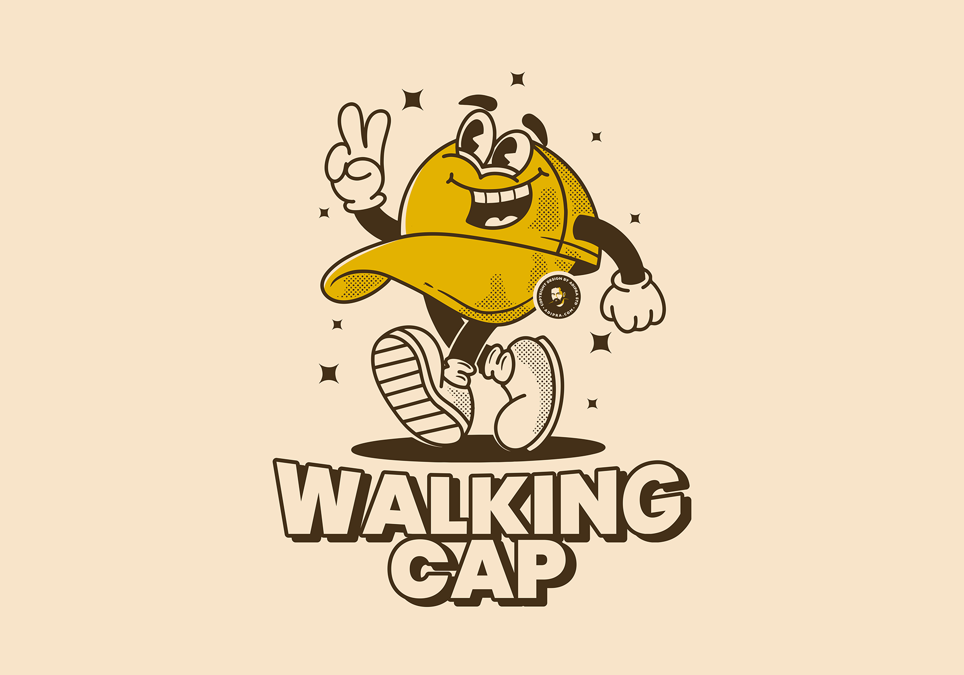 Adipra std - Walking Cap - Done for client!