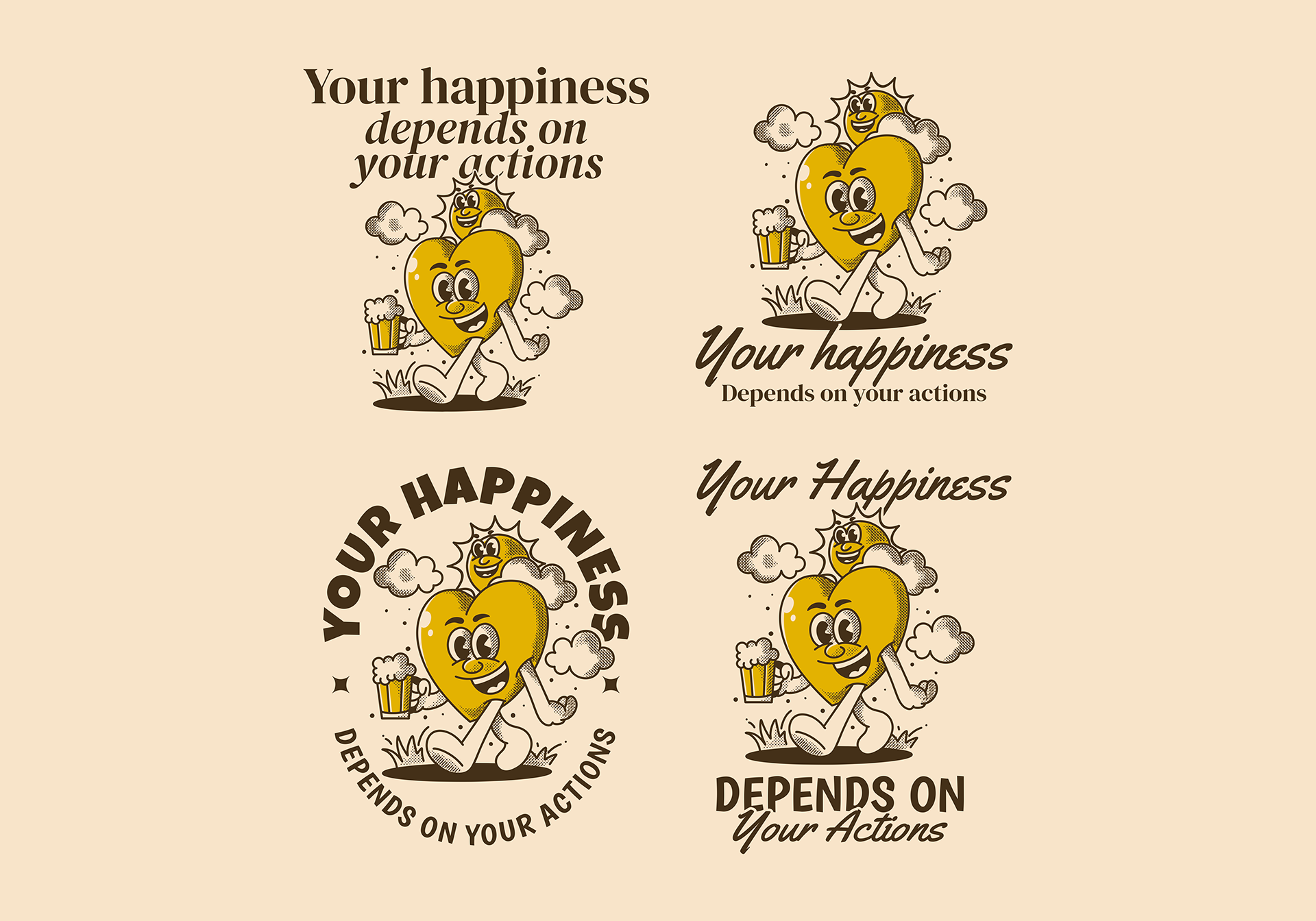 Adipra std - Your happiness depends on your action