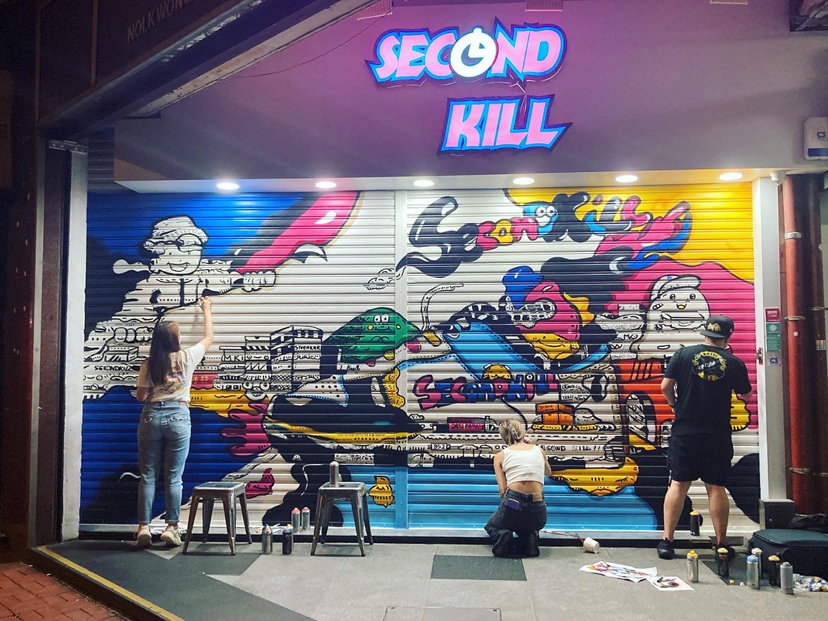Jasontommy Illustration 小塗蛙 - Second Kill 專賣店鐡閘創作