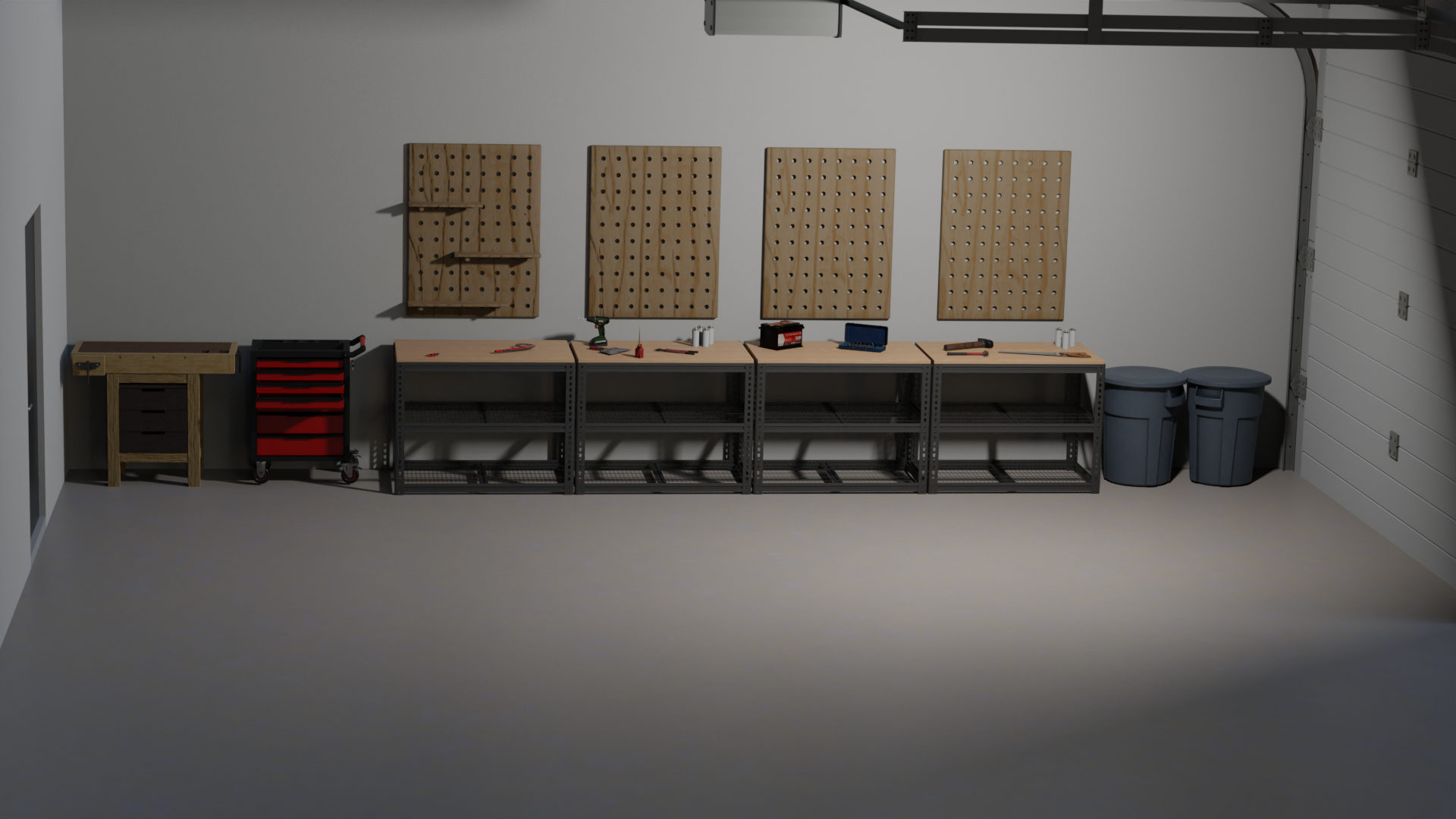 Davy Cano 3D + 2D Creative Portfolio - Workbench Concept Render [Client ...