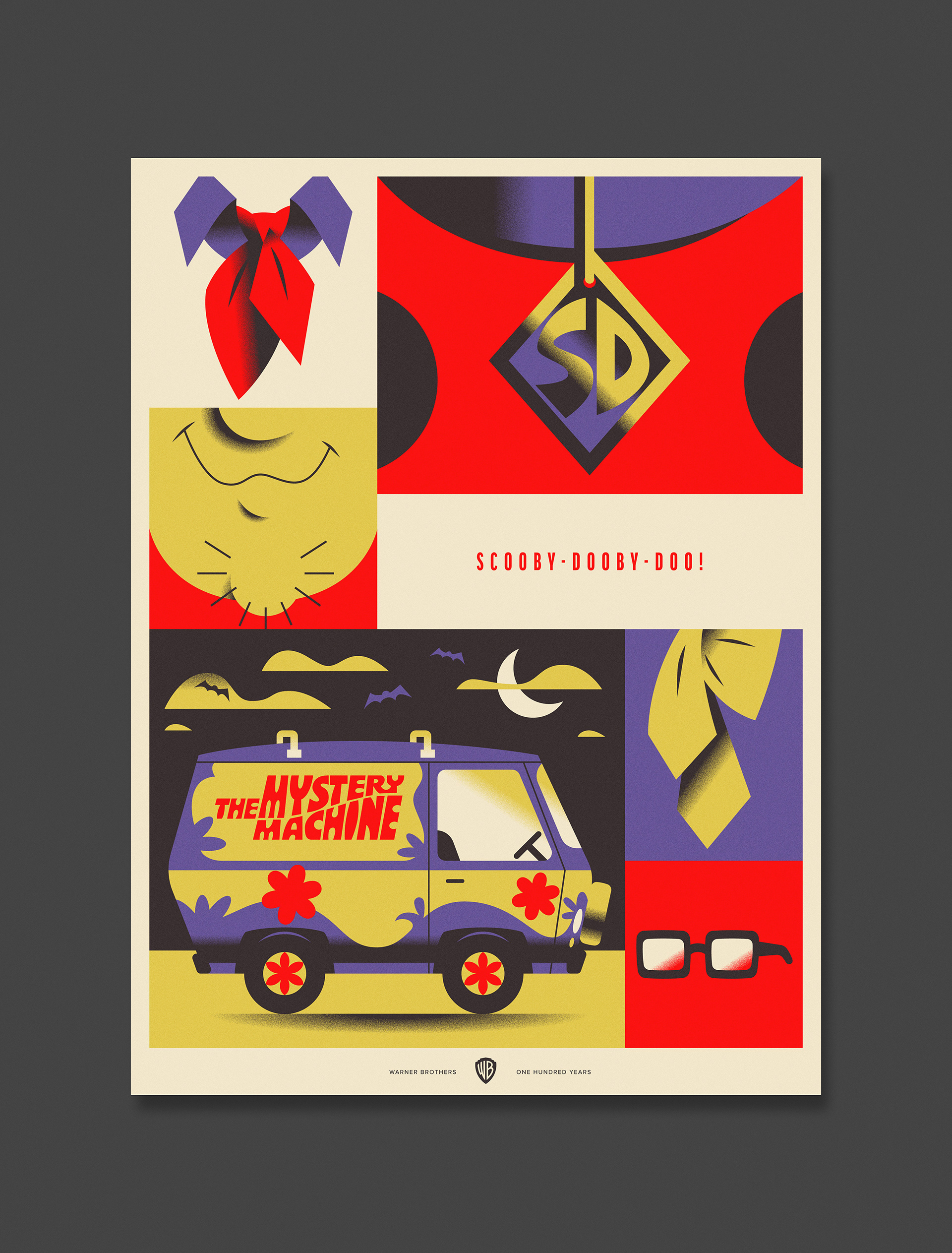 Russ Gray Graphic Design and Illustration - Warner Brothers 100 Years ...