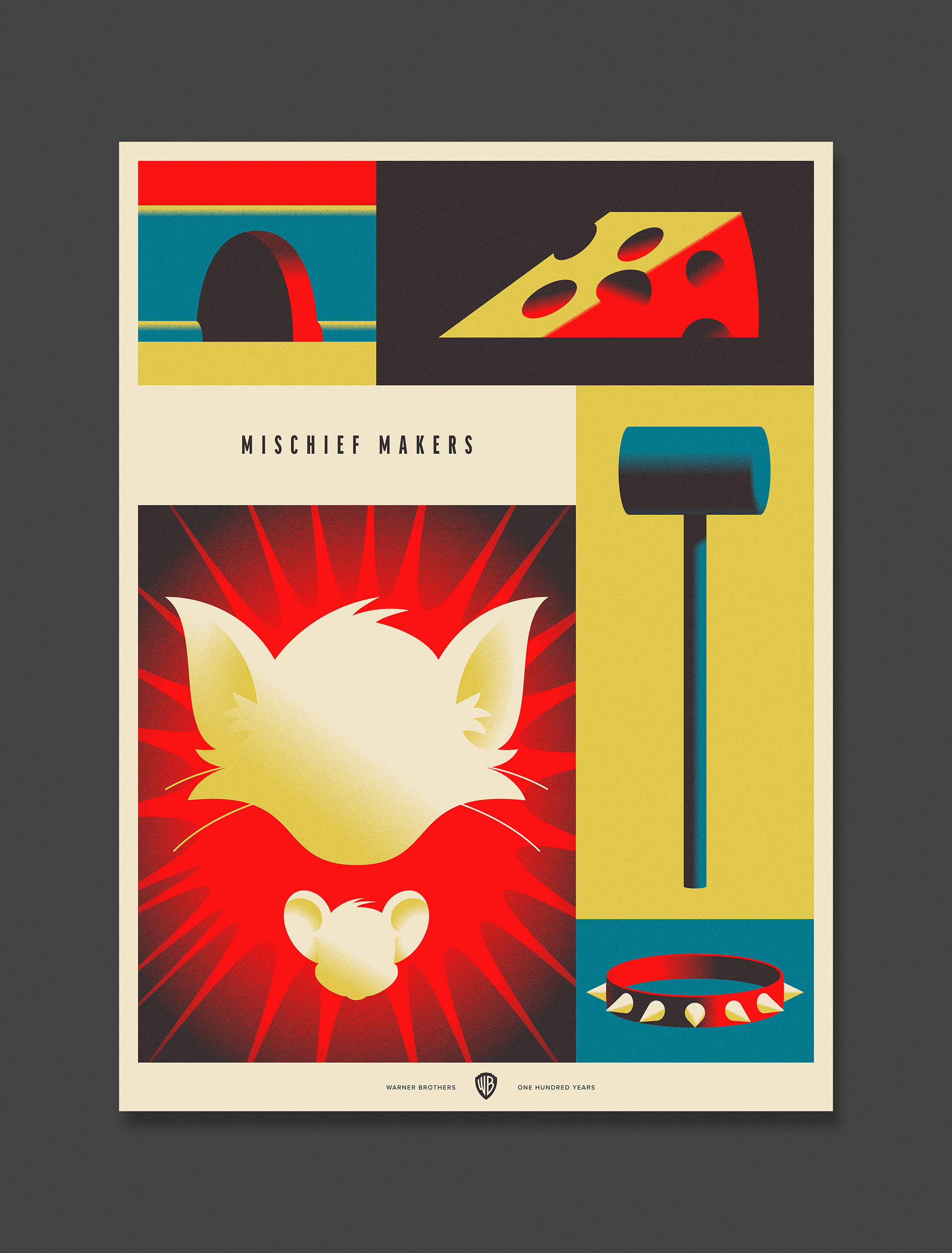 Russ Gray Graphic Design and Illustration - Warner Brothers 100 Years ...