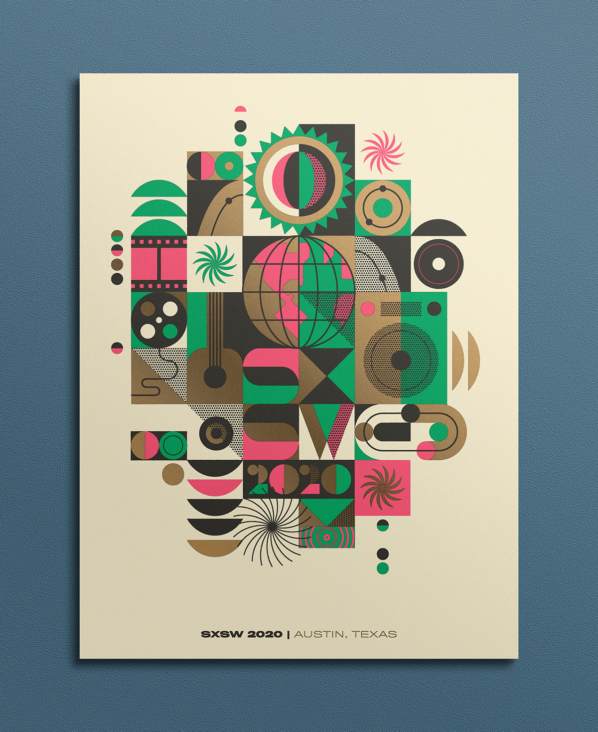 Russ Gray Graphic Design and Illustration - SXSW 2020 Art