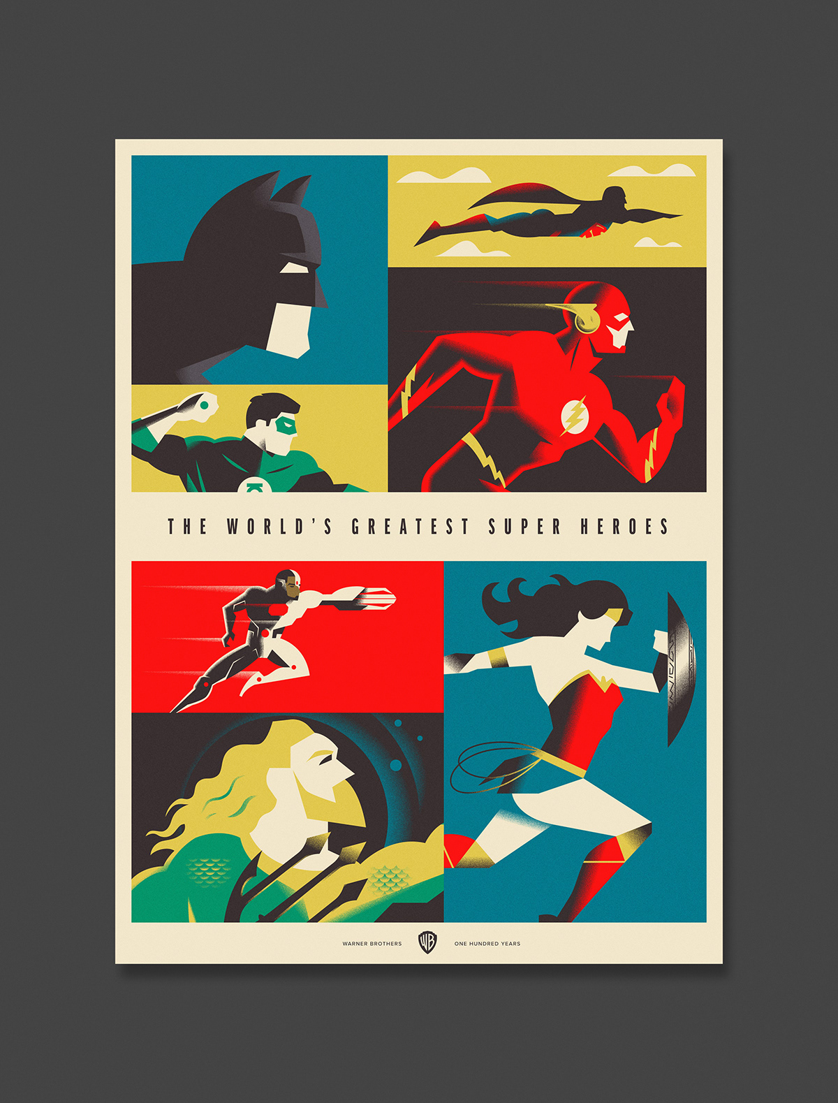Russ Gray Graphic Design and Illustration - Warner Brothers 100 Years ...