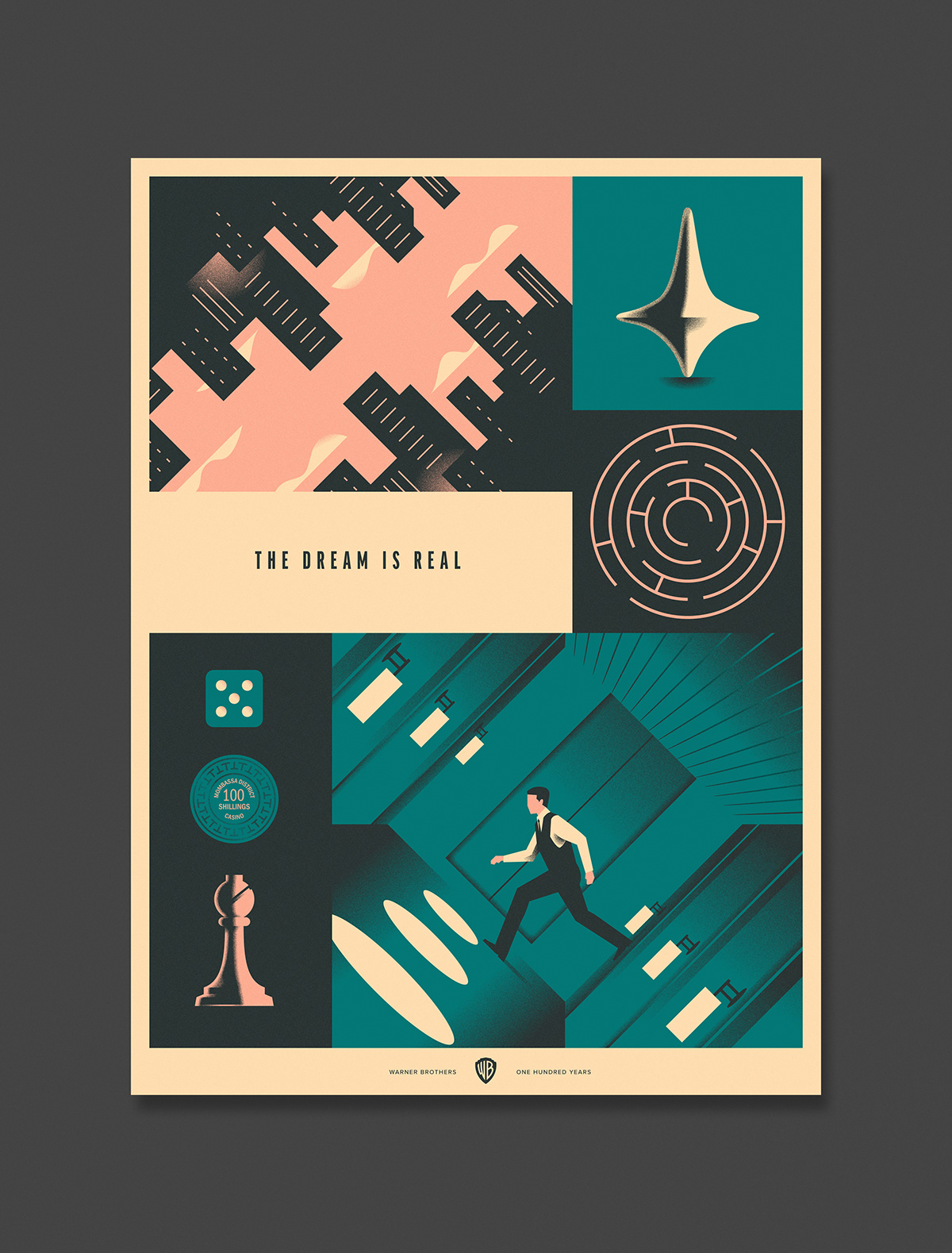 Russ Gray Graphic Design and Illustration - Warner Brothers 100 Years ...