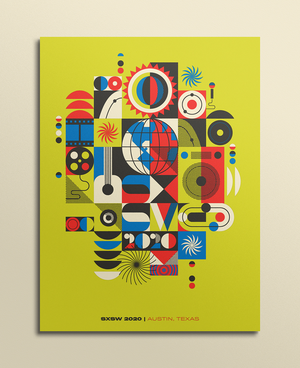 Russ Gray Graphic Design and Illustration - SXSW 2020 Art