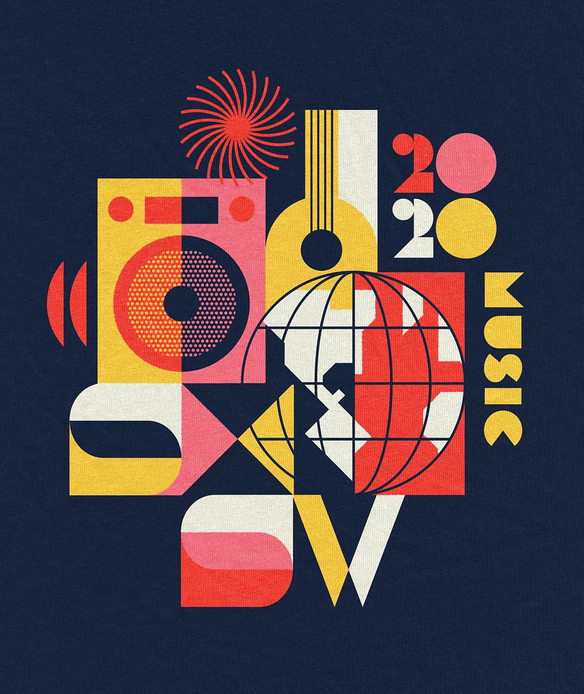 Russ Gray Graphic Design and Illustration - SXSW 2020 Art