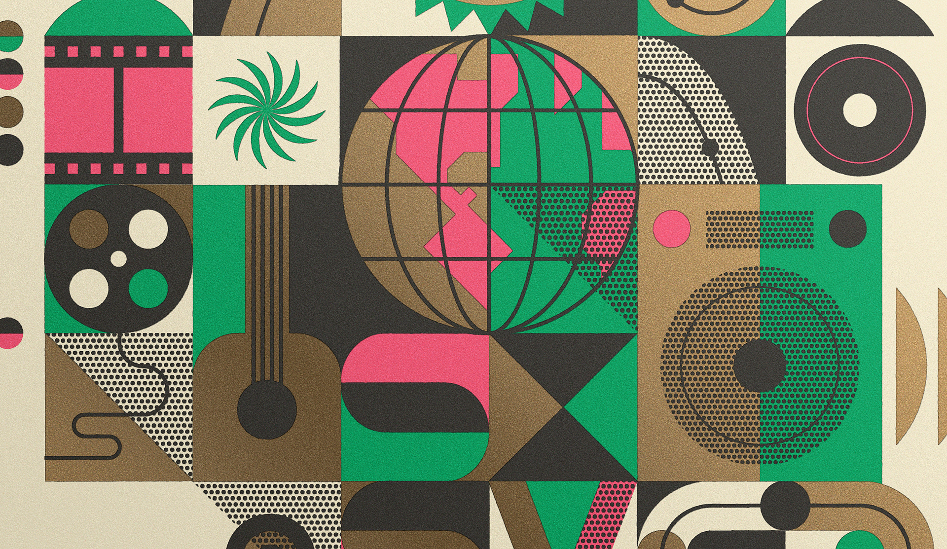 Russ Gray Graphic Design and Illustration - SXSW 2020 Art