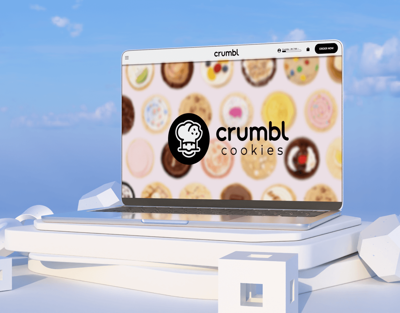 Christopher Haddox | Portfolio - Crumbl Cookies Redesign Prototype