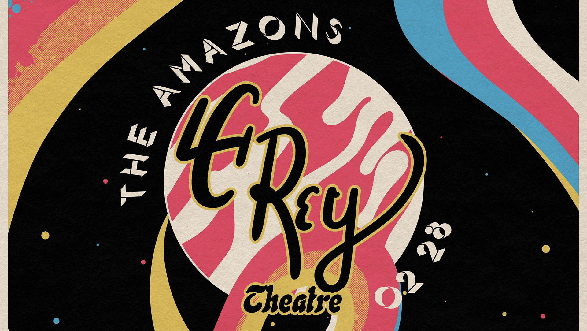cja Art - El Rey Rocket Poster // The Amazons