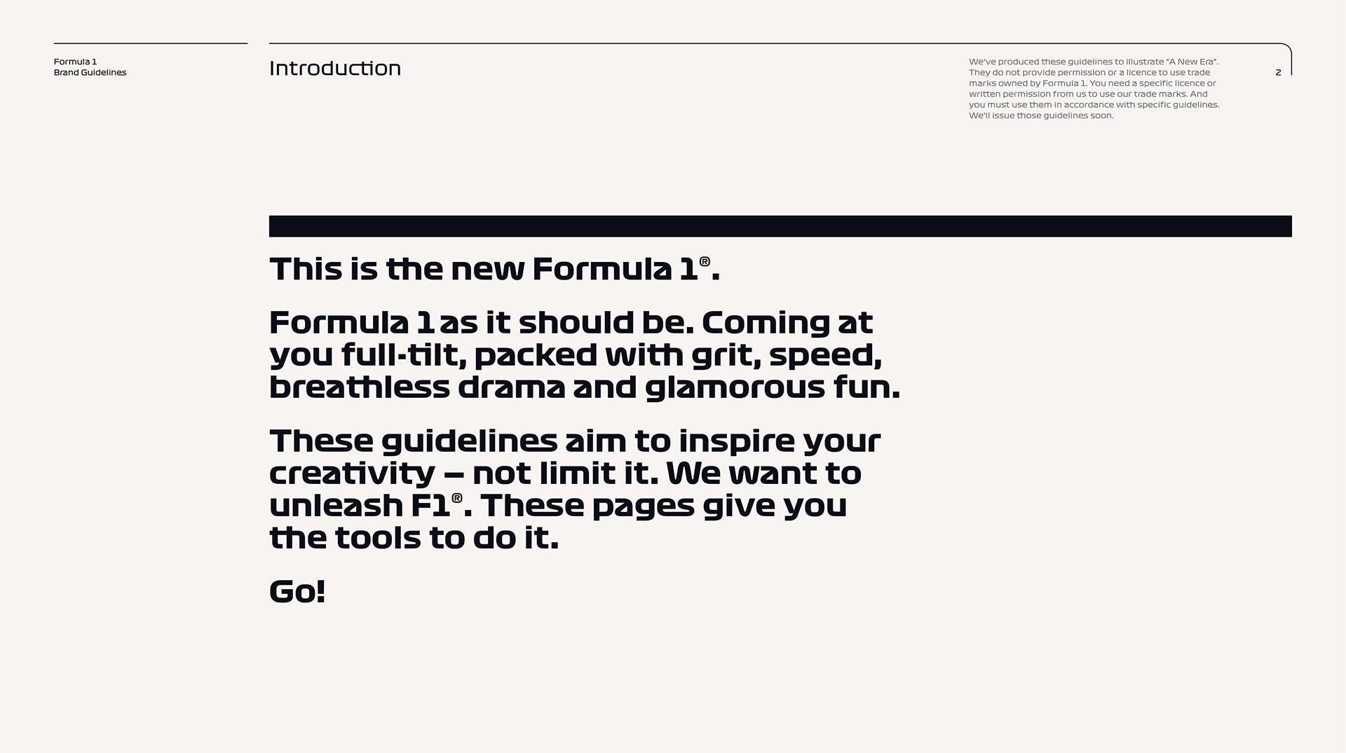 The Designing | Creative Agency for Growth - FORMULA 1, F1 — Brand ...