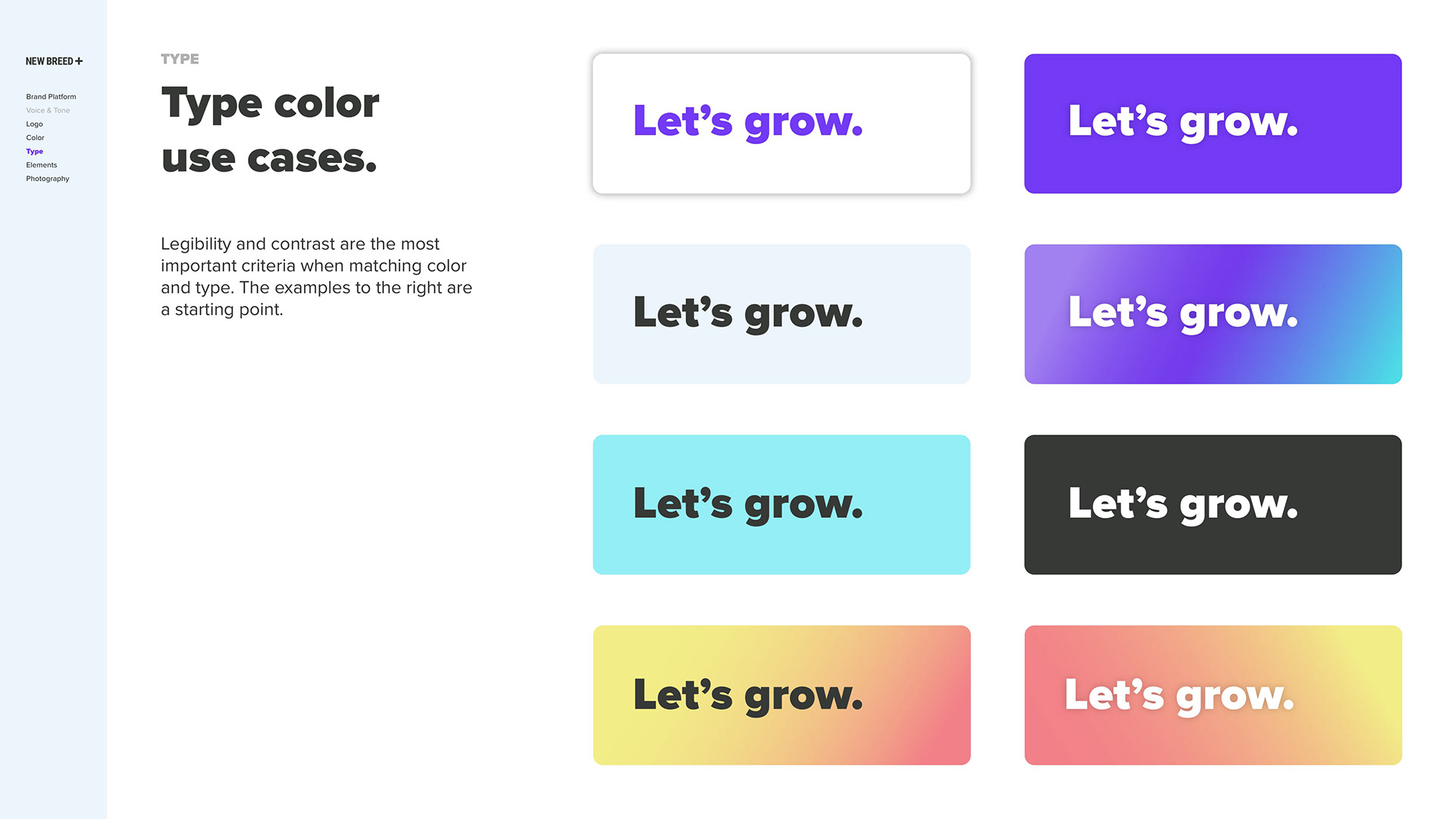 The Designing | Creative Agency for Growth - NEW BREED — Logo & Brand ...