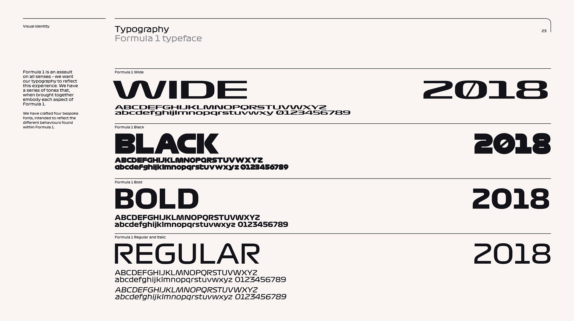 The Designing | Creative Agency for Growth - FORMULA 1, F1 — Brand ...