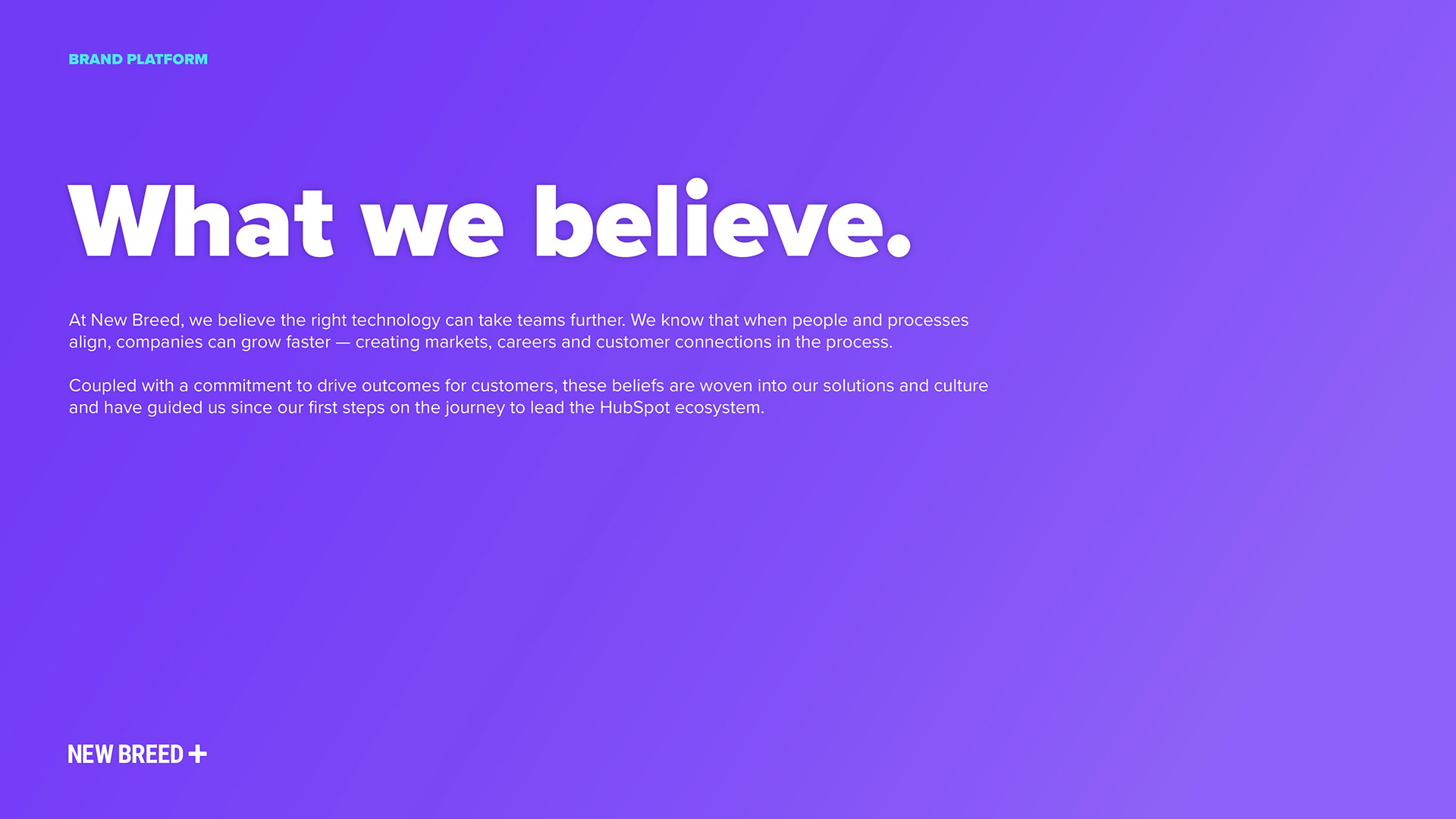 The Designing | Creative Agency for Growth - NEW BREED — Logo & Brand ...