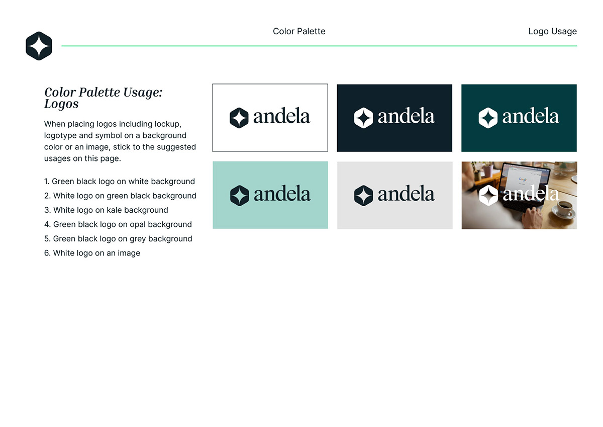 The Designing | Creative Agency for Growth - ANDELA — Logo & Brand ...