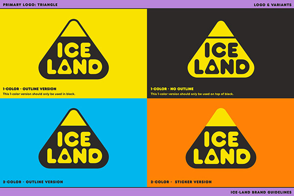 The Designing | Creative Agency for Growth - ICE LAND — Logo & Brand ...