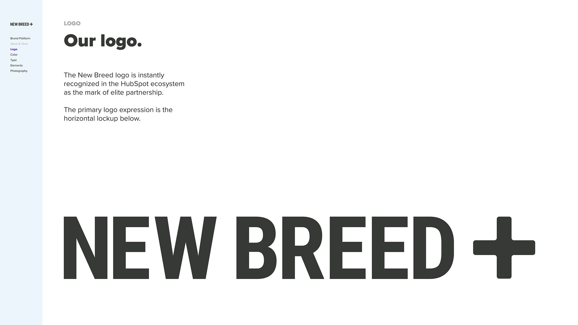 The Designing | Creative Agency for Growth - NEW BREED — Logo & Brand ...