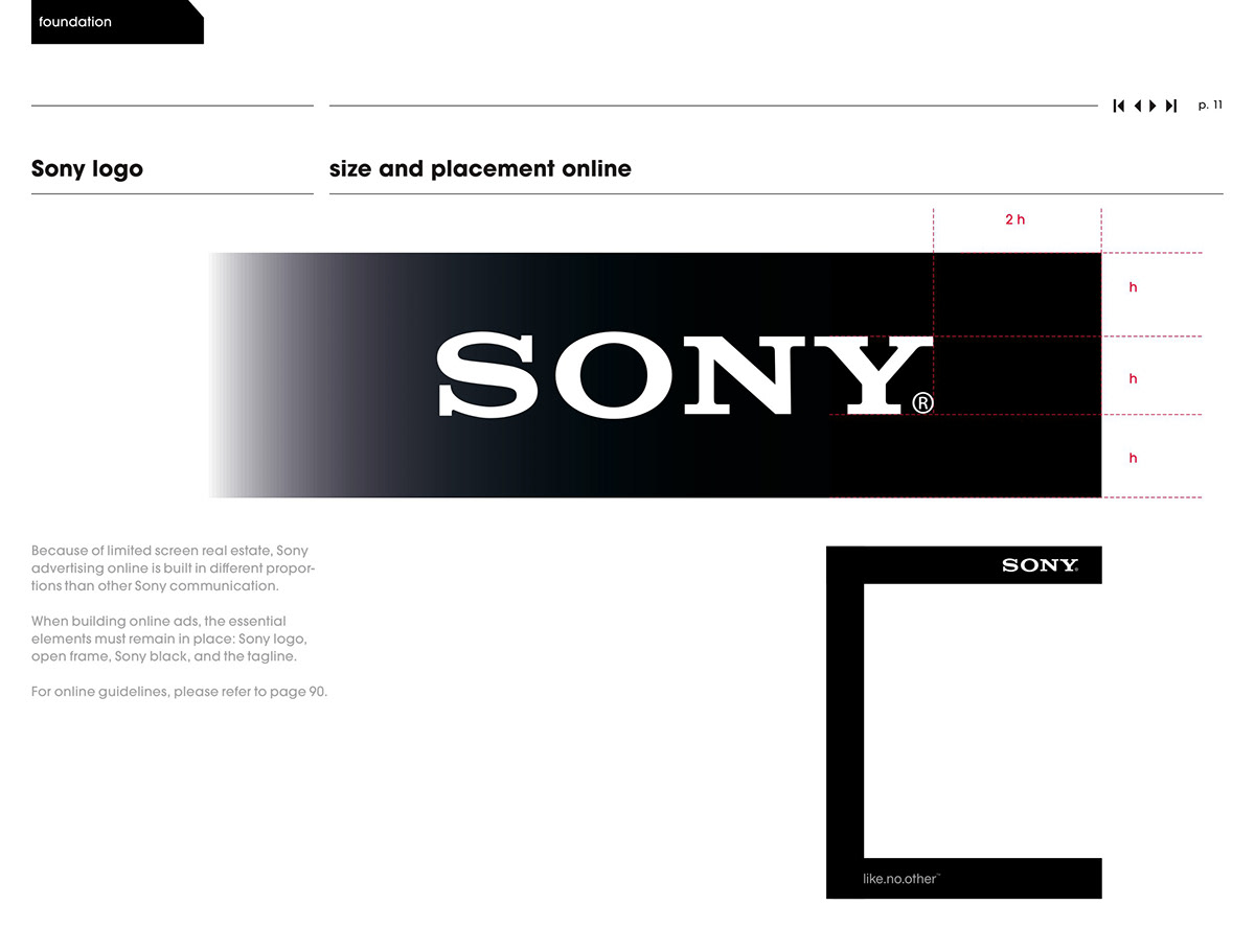 The Designing | Creative Agency for Growth - SONY — Logo & Brand ...