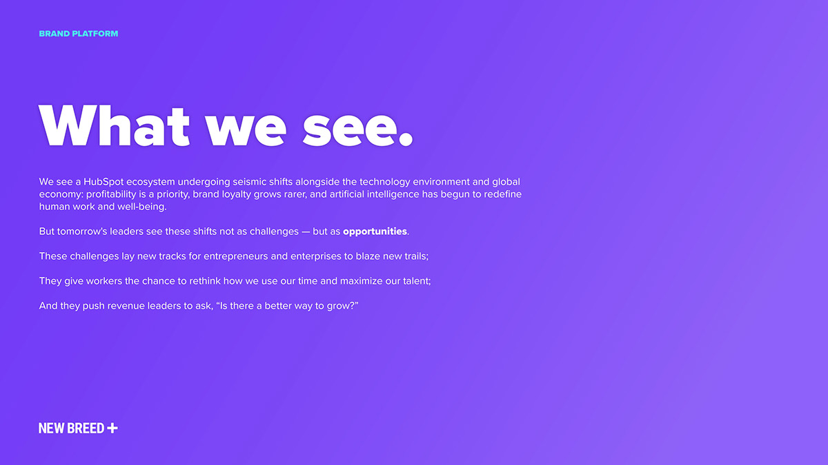 The Designing | Creative Agency for Growth - NEW BREED — Logo & Brand ...