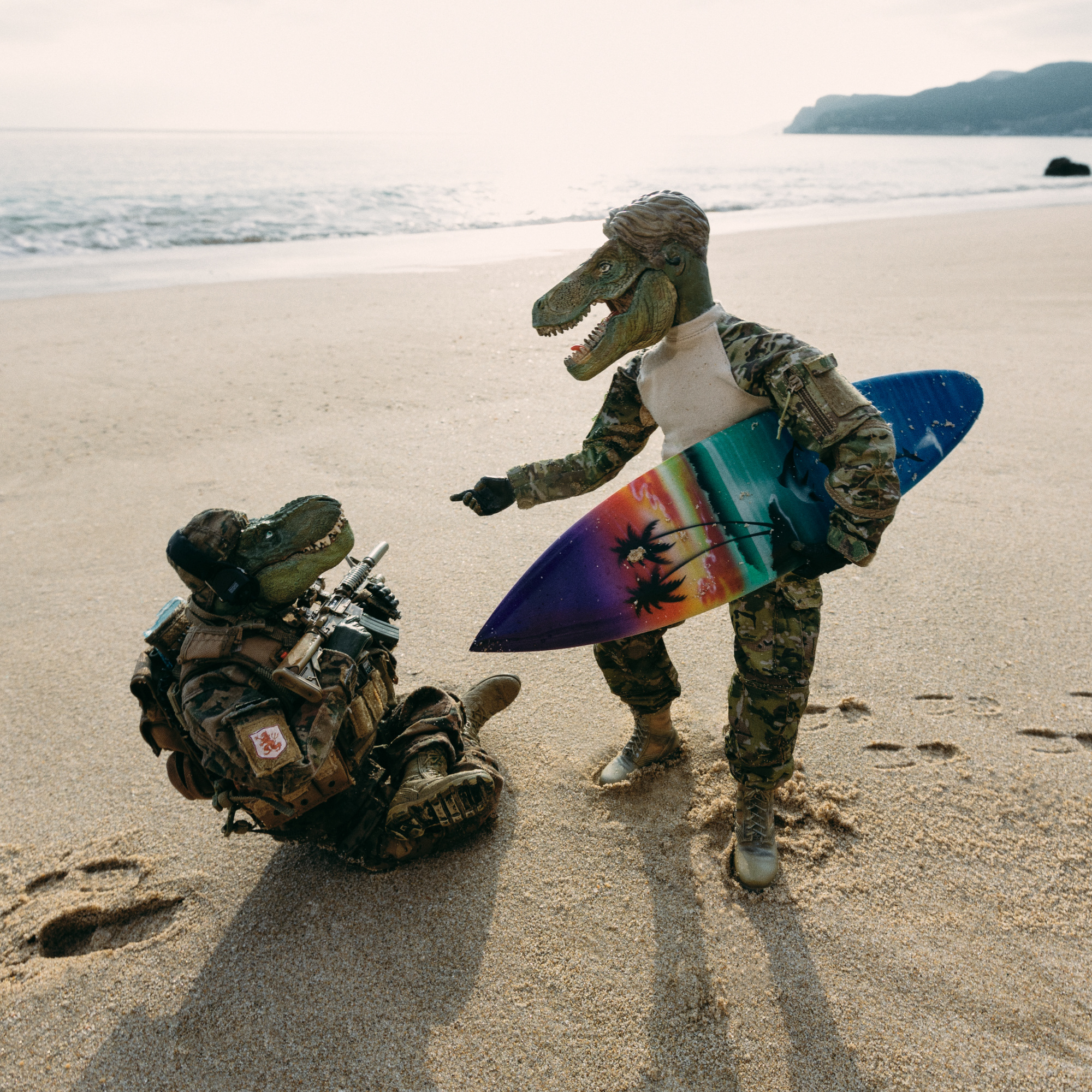 Lizard Force - You can surf or fight