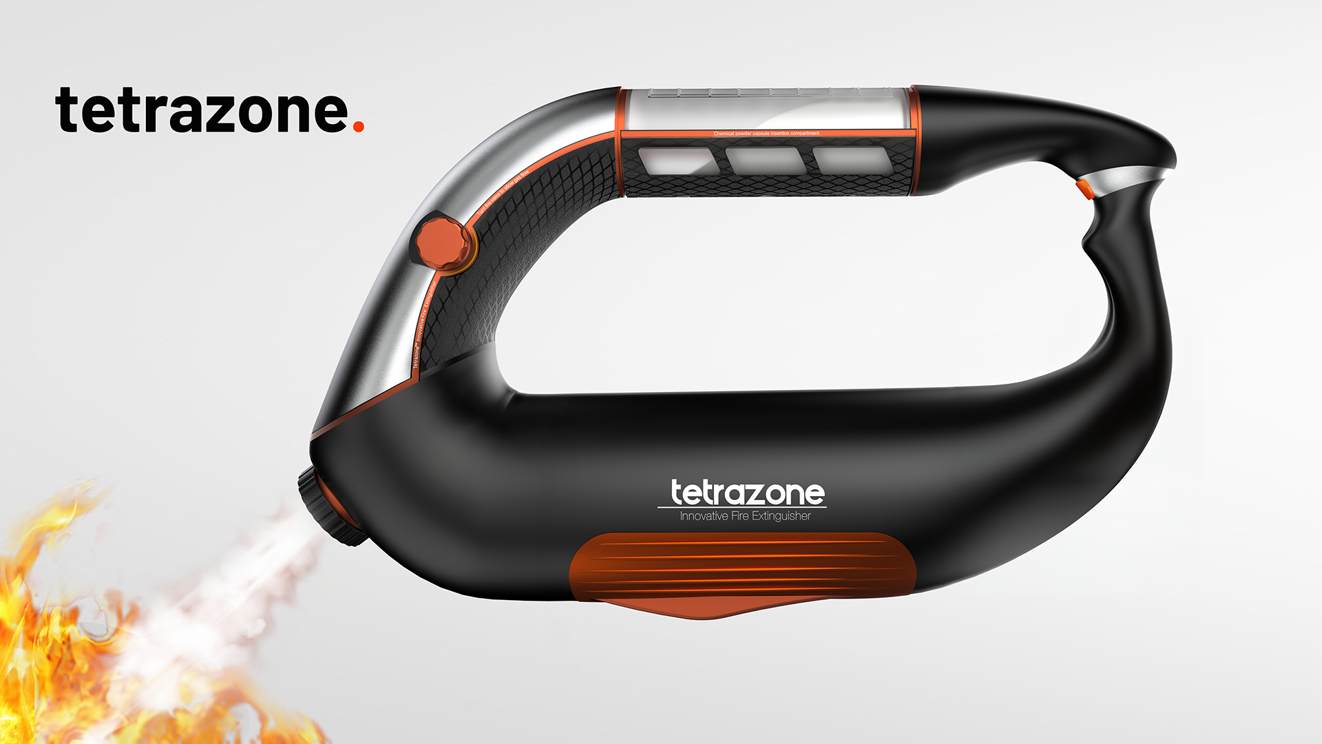 Stakarts - Arts&Designs - Stakarts® Tetrazone -Innovative Fire Extinguisher
