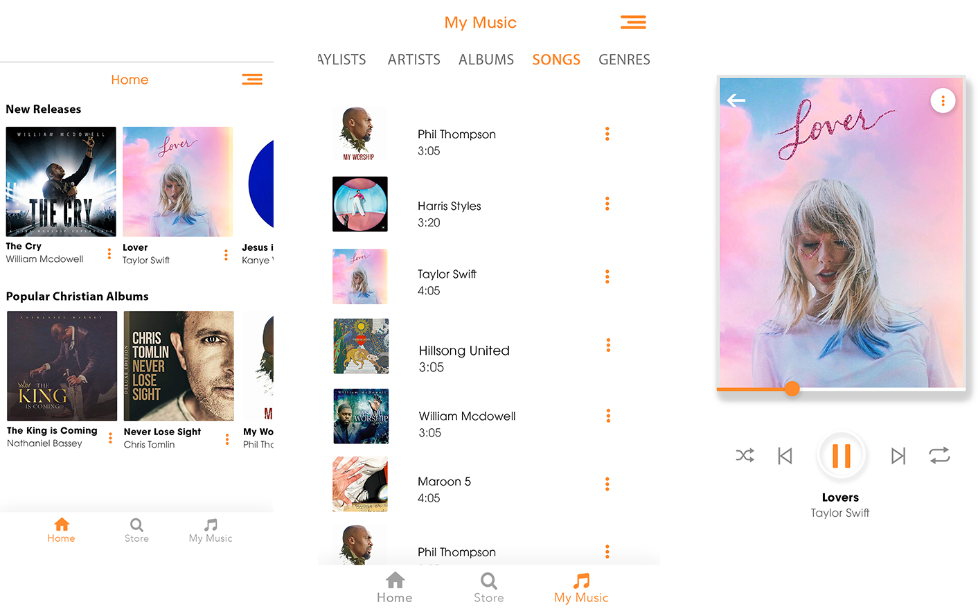 Dami Adepitan Portfolio - OnePlay Music App