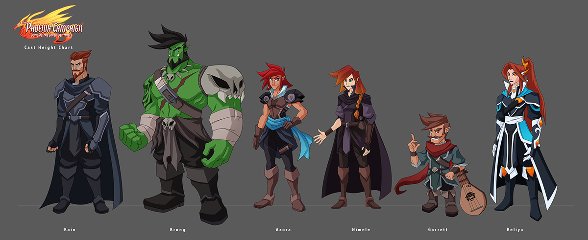 Sam Filstrup - Character Design