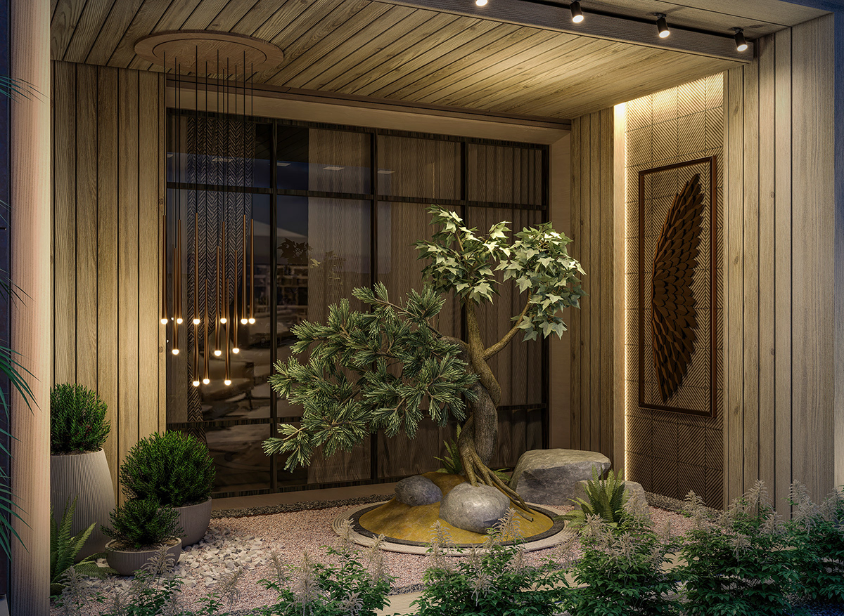 Woodstork-AI Architects - Residential Landscape Zone I- Riyadh- KSA