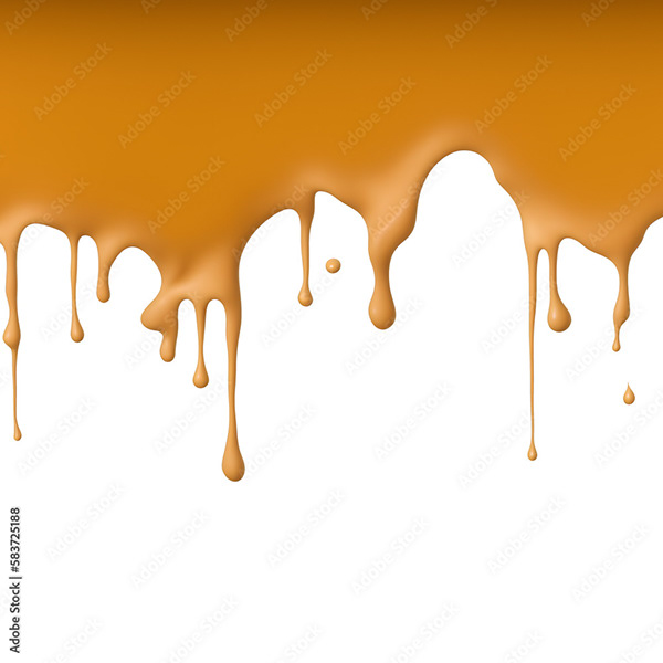 Syahronanda Project - Dripping yellow cream PNG