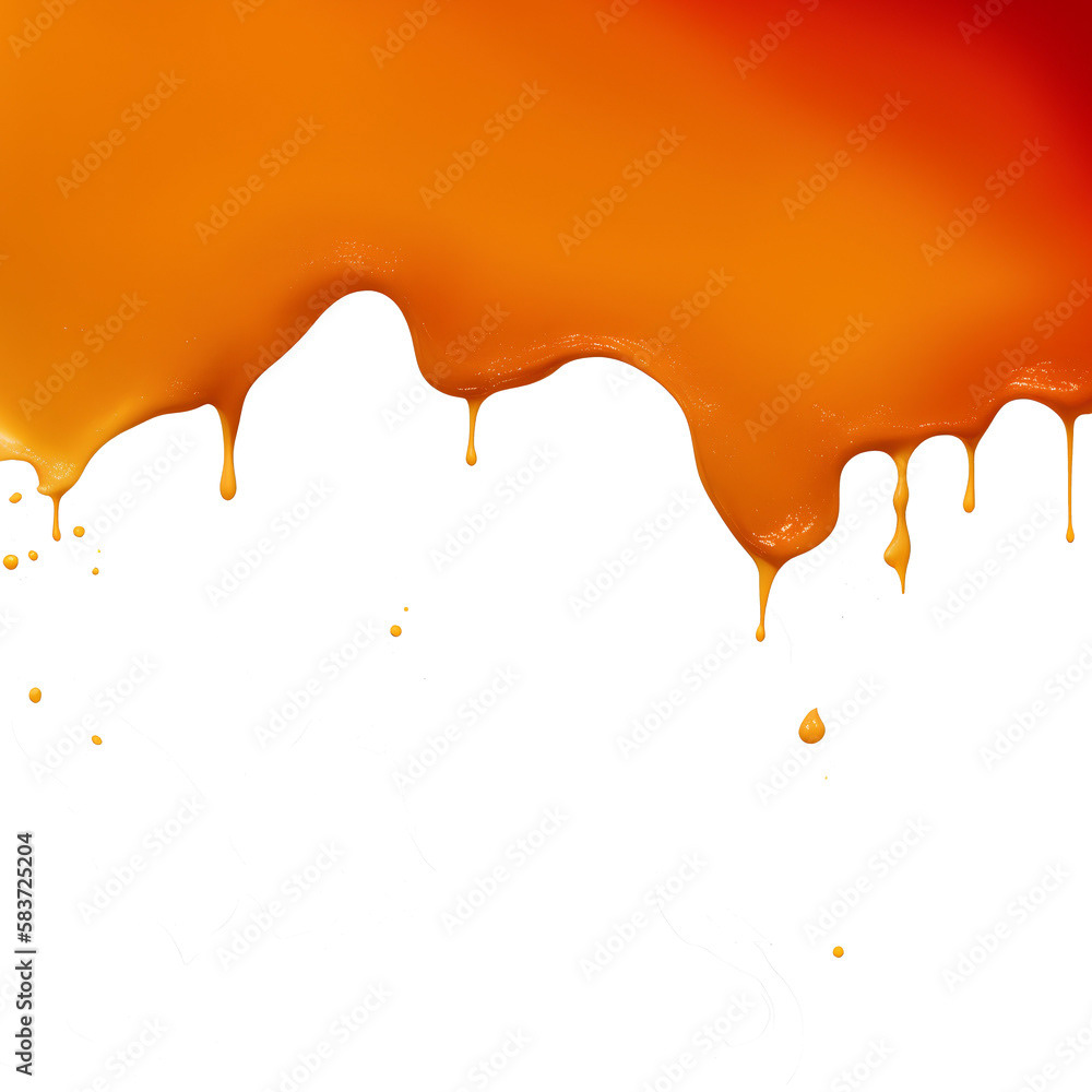 Syahronanda Project - Dripping yellow cream PNG