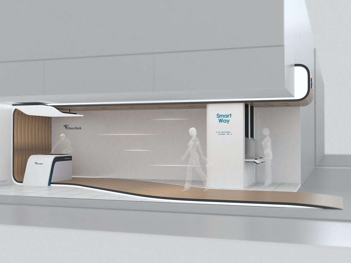 DESIGNFEEL - HANA BANK Smart Branch (Concept)
