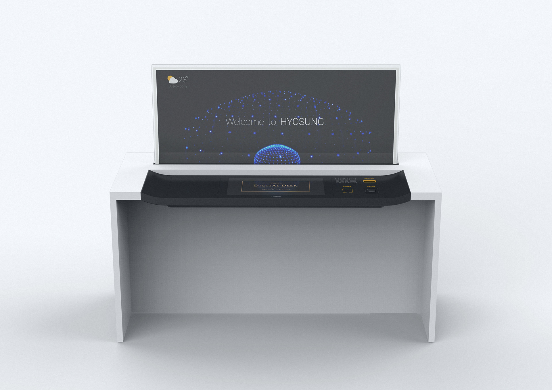 DESIGNFEEL - Digital desk design for tellers & customers