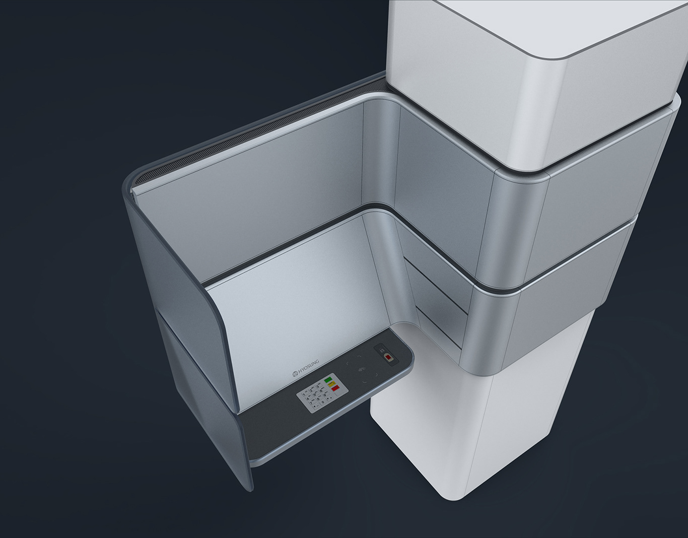 DESIGNFEEL - ATM Booth Series for SHINHAN BANK