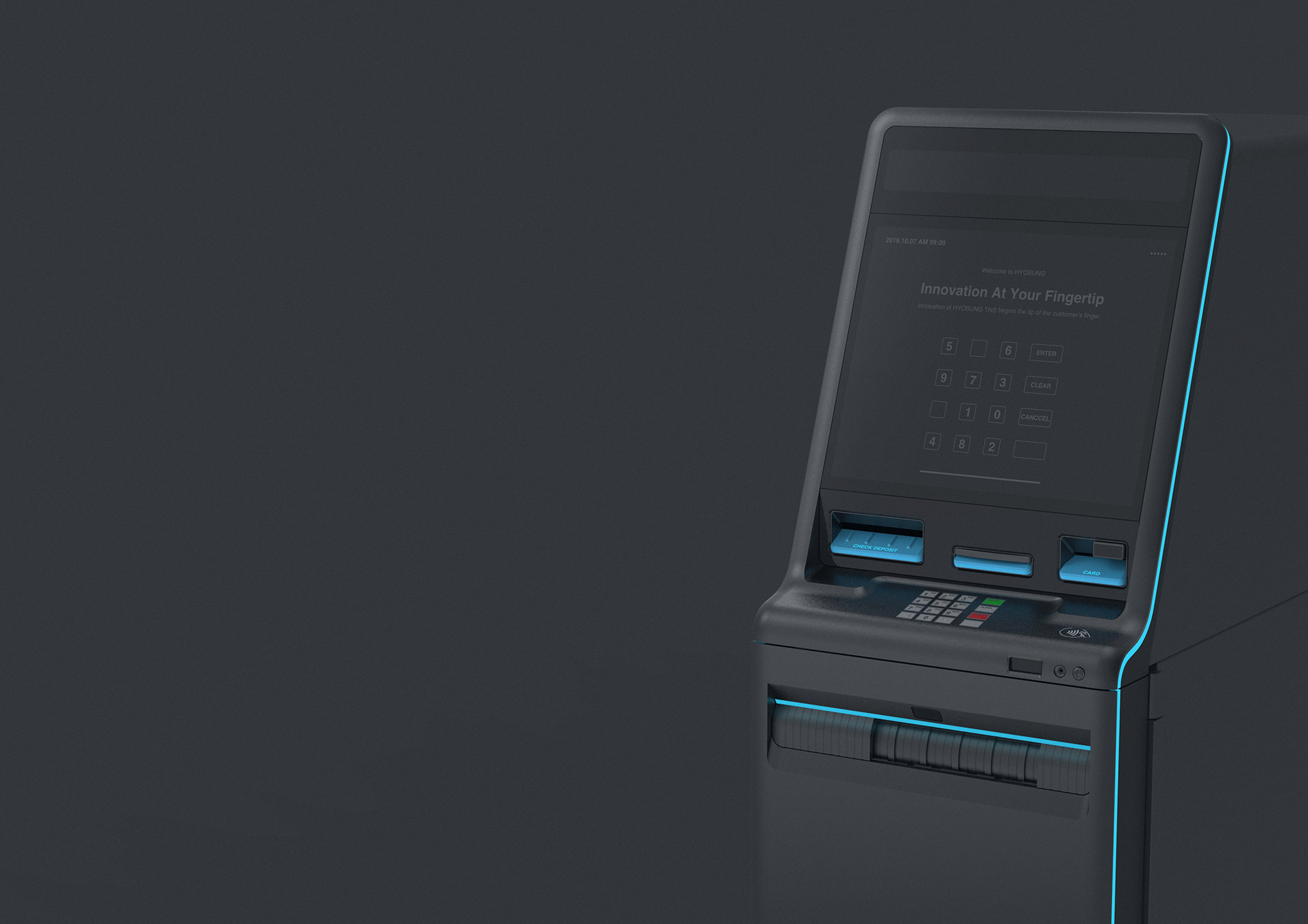 DESIGNFEEL - Lobby type atm for digital banks