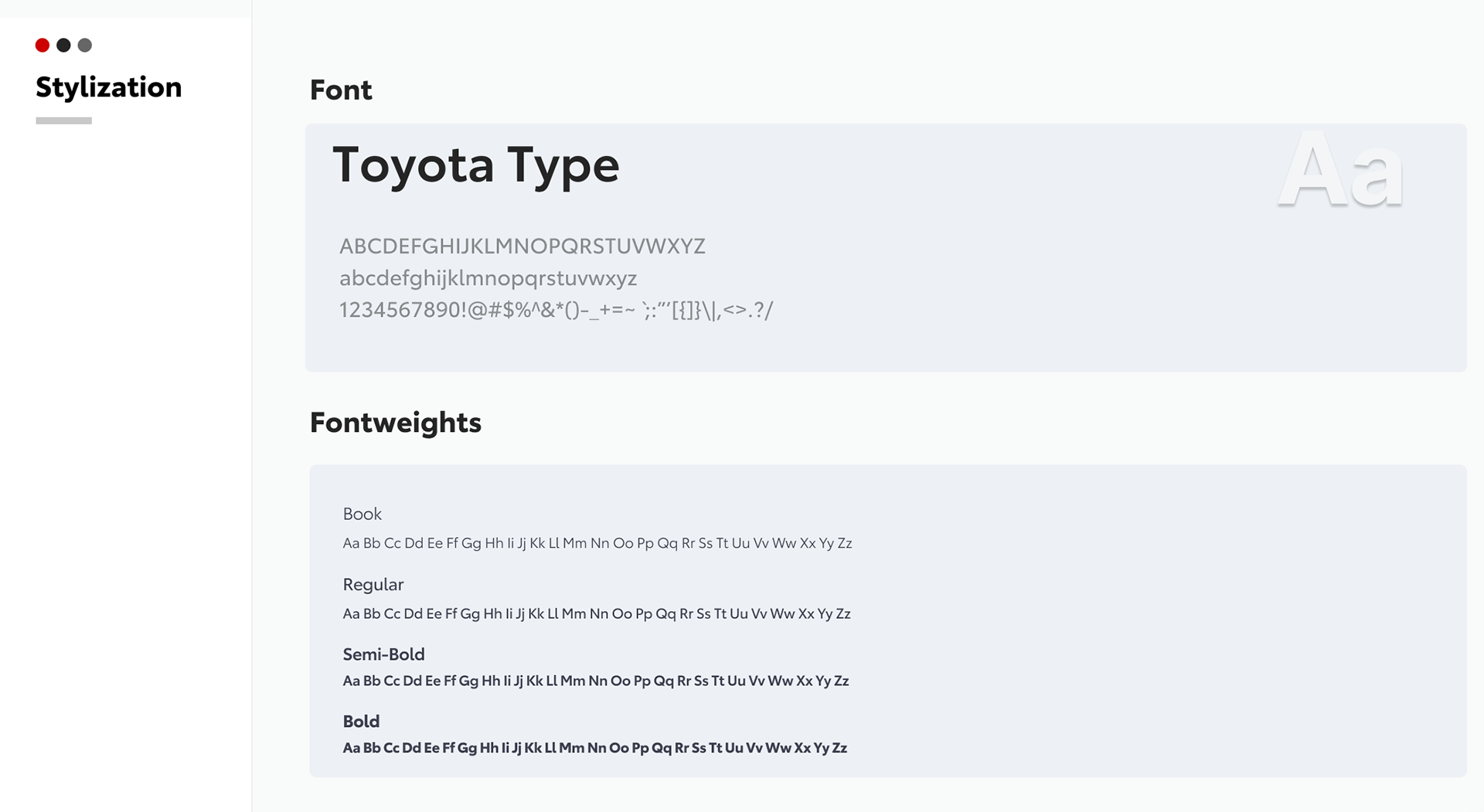 Vamshi KVK Protfolio - Toyota Design System