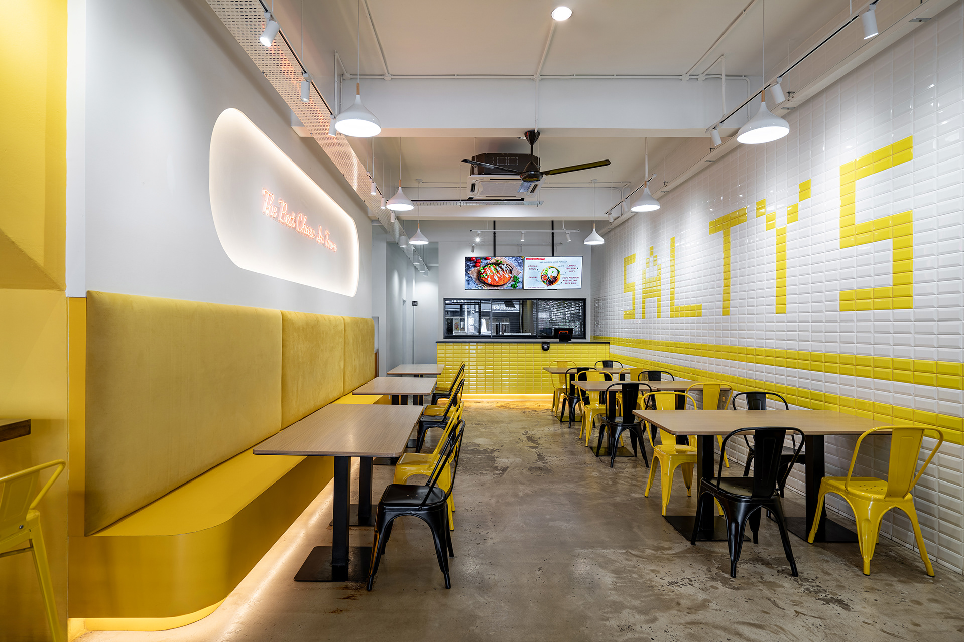 TKS Interior Design - The Yellow | Saltys Restaurant @ Wangsa Delima