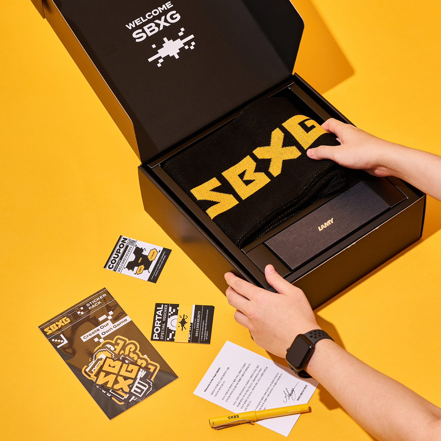 mnmd.studio | 엠앤엠디스튜디오 - SBXG Welcome KIT