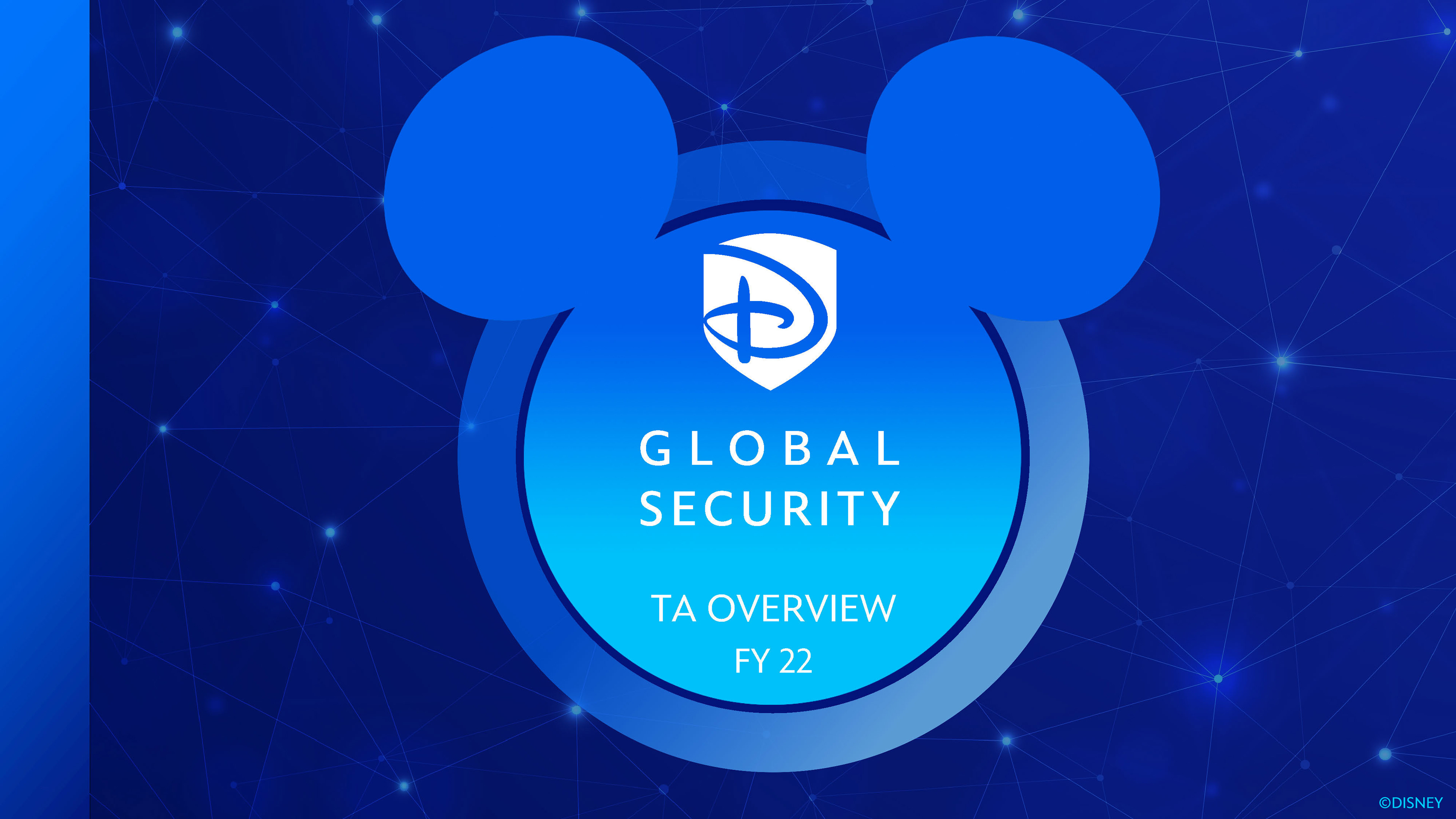 Steven Rademacher - Disney: Global Security Presentation