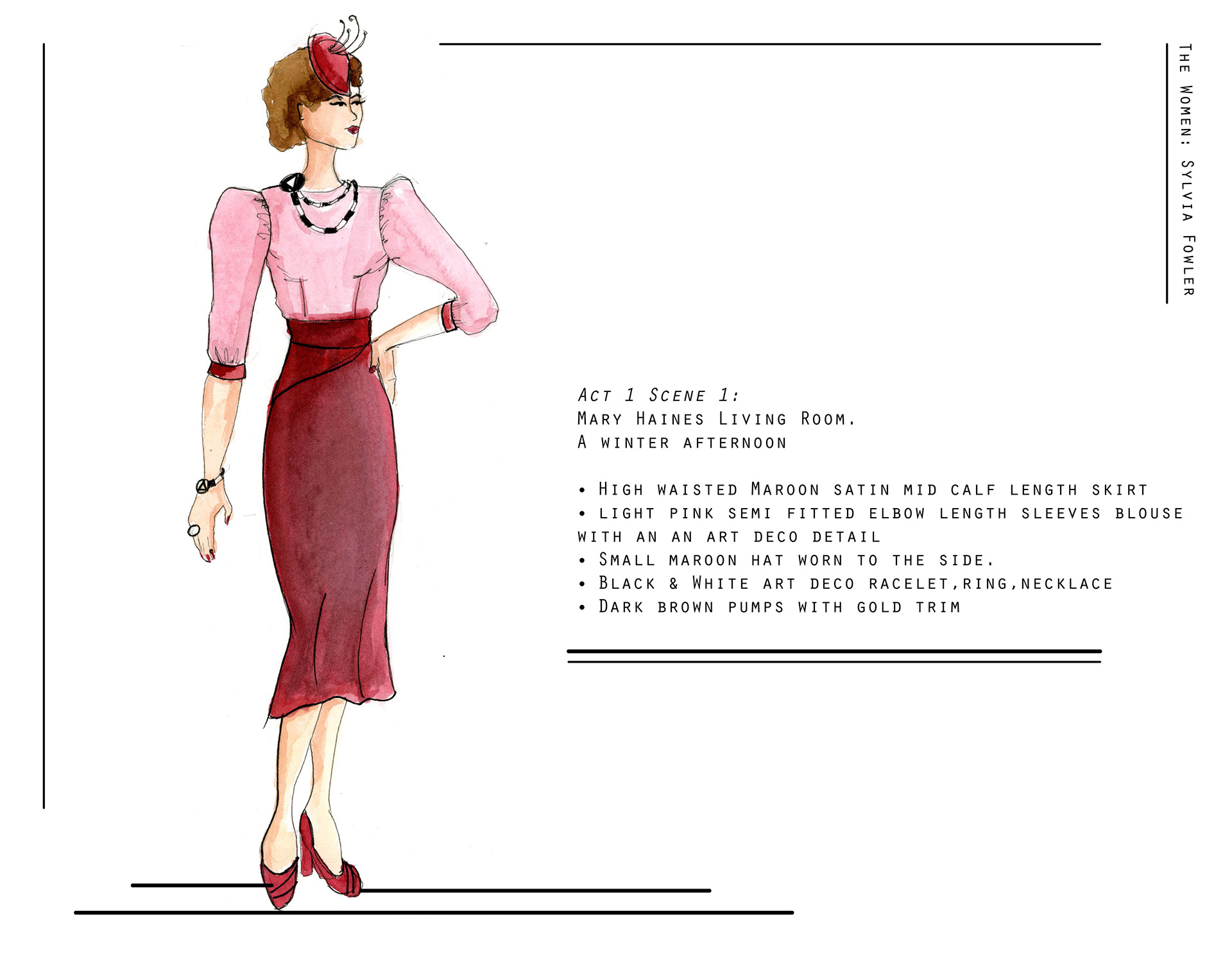 Bonnie Thor - Wardrobe: Sylvia Fowler (The Women)