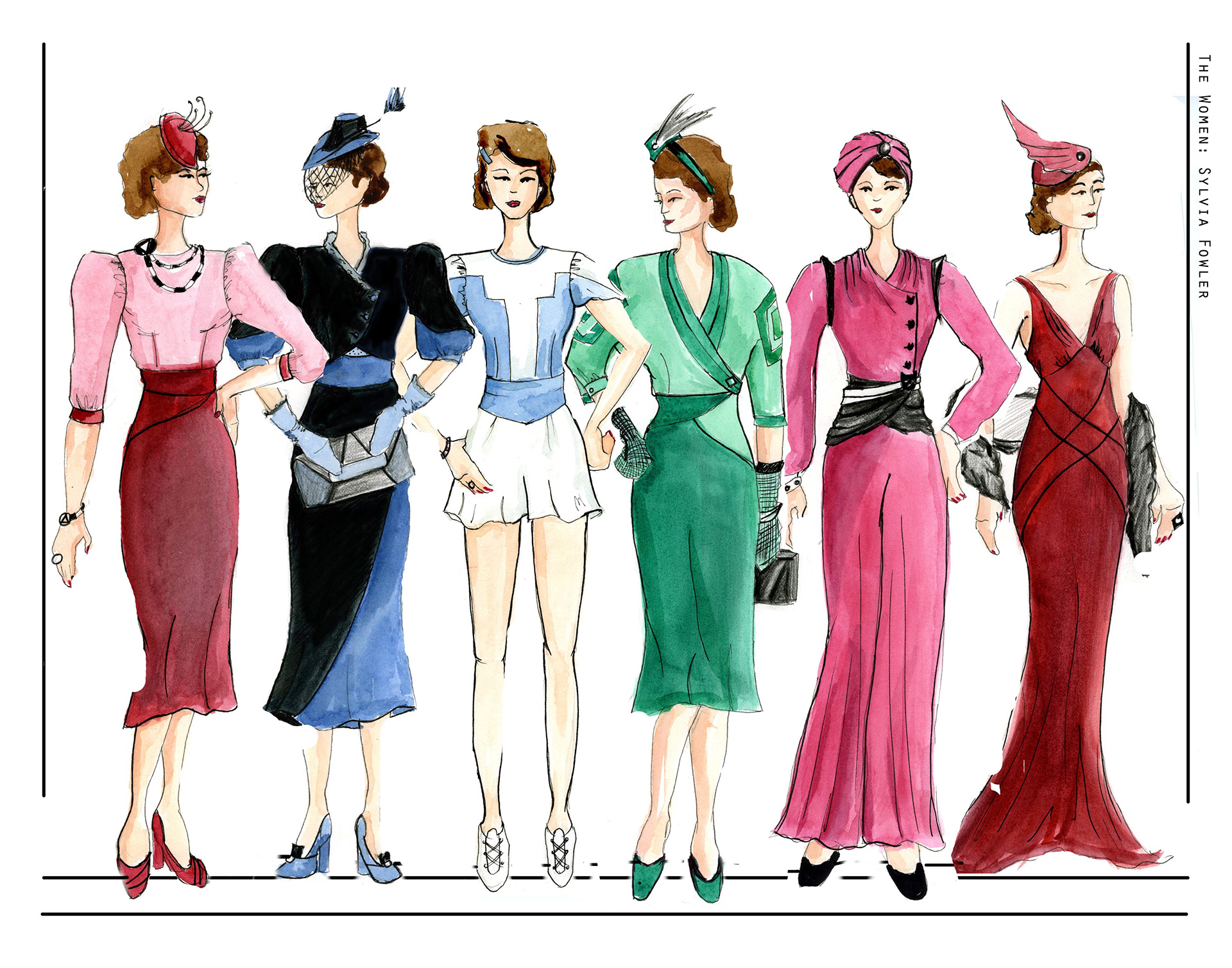 Bonnie Thor - Wardrobe: Sylvia Fowler (The Women)