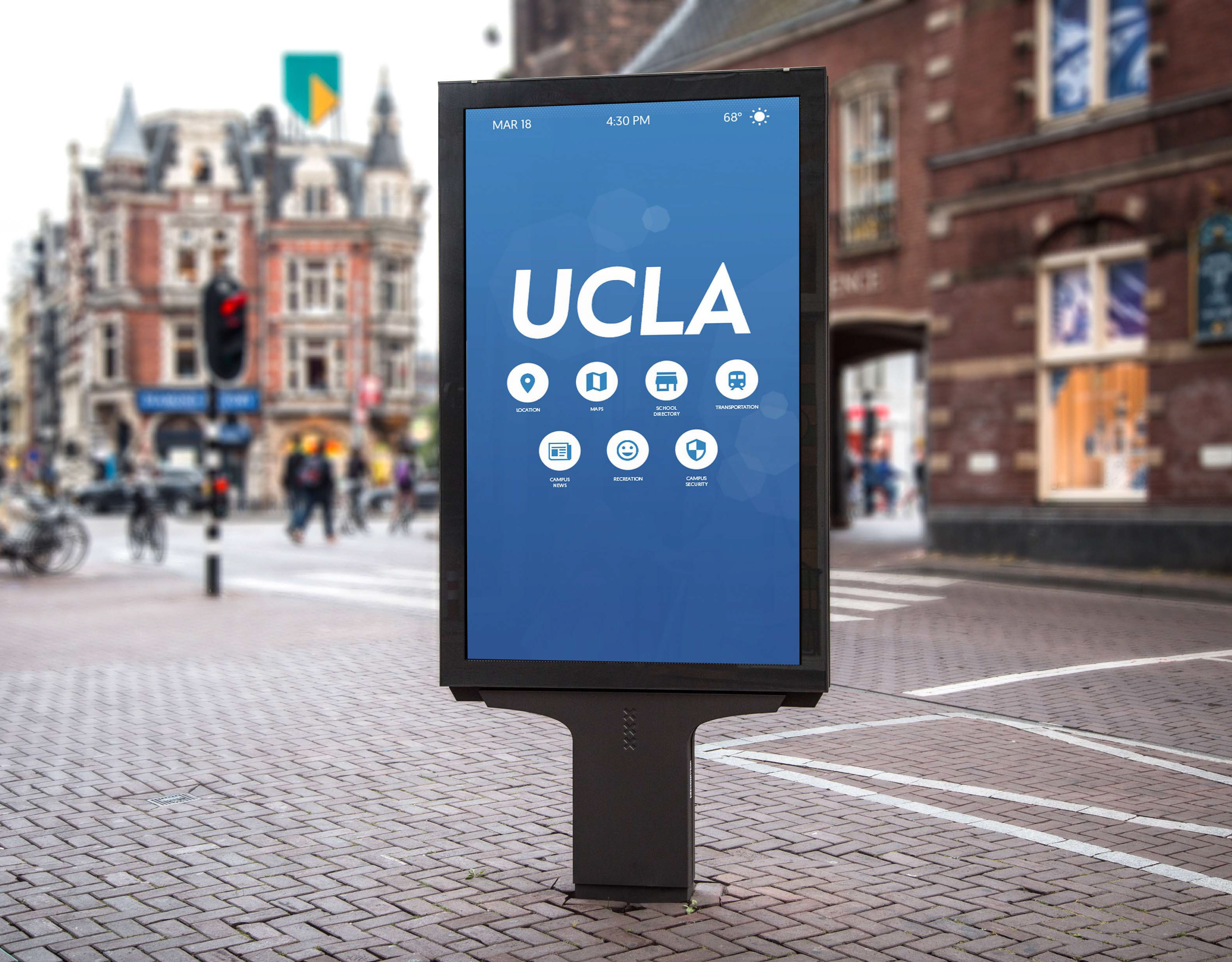 Jonathan Riley - Campus Kiosk UI Design
