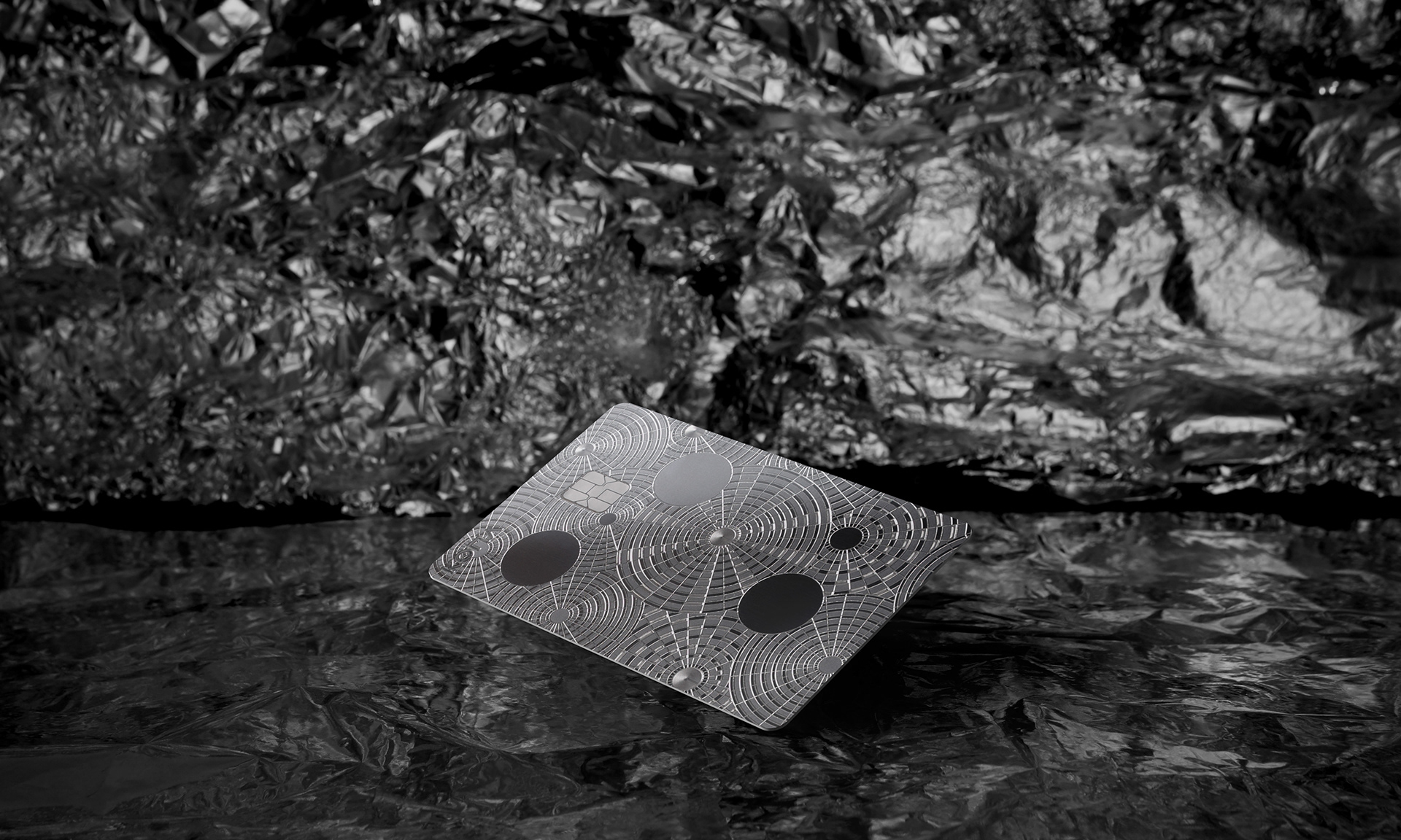 KONA DESIGN LAB - PREMIUM METAL CARD_Wave ripple