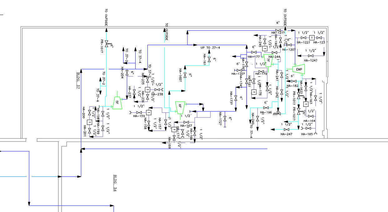 Lauren Stoll - Portfolio - Piping and Instrumentation Diagrams