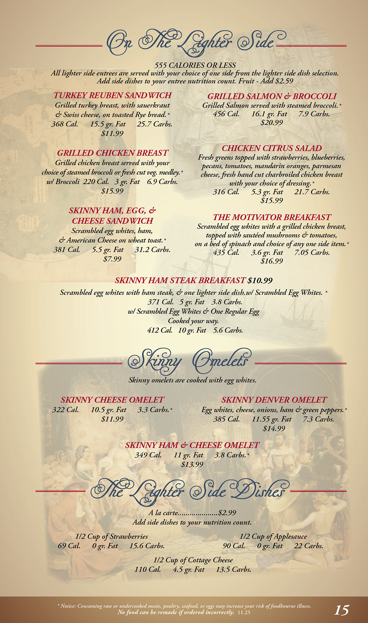 Sara's Family Restaurant - FULL MENU